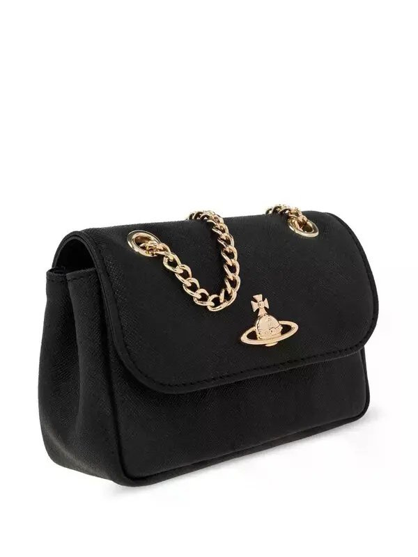 VIVIENNE WESTWOOD Victoria Leather Shoulder Bag