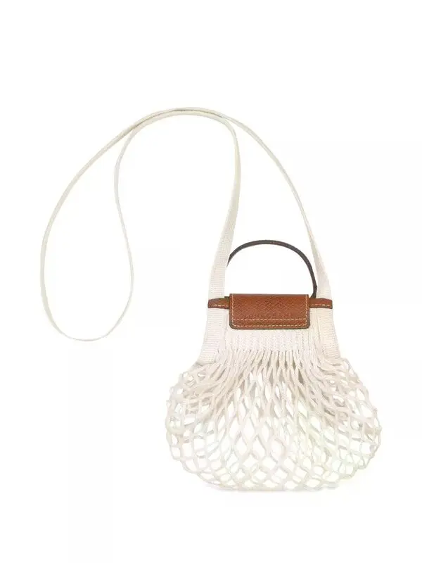 Longchamp Le Pliage Filet Xs Knitted Mesh Cross-body Bag