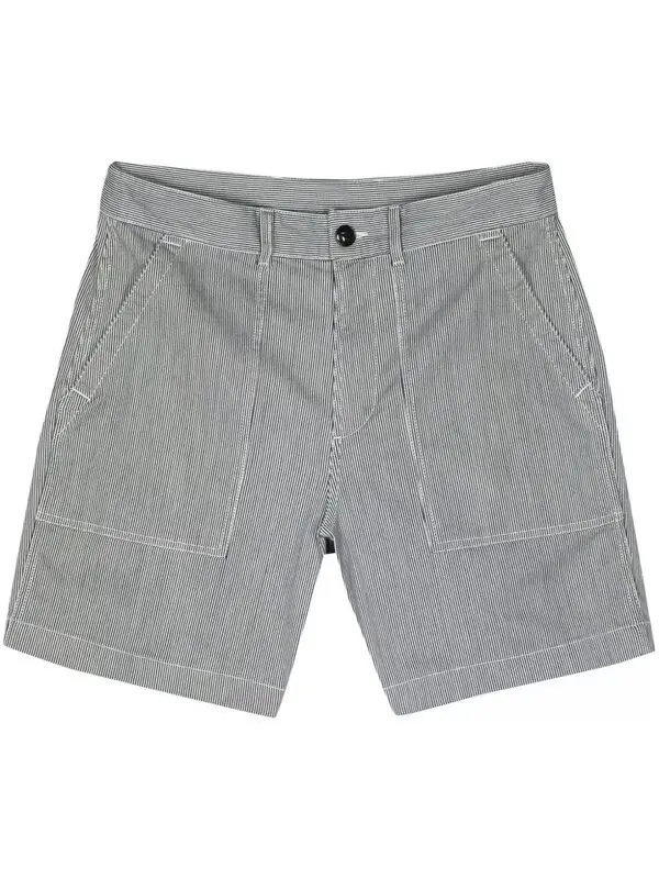 Woolrich Striped Bermuda Shorts - Blue
