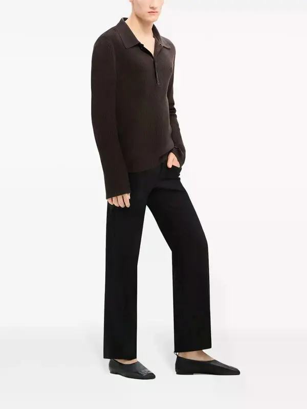 COURREGES Cootn-wool Blend Polo