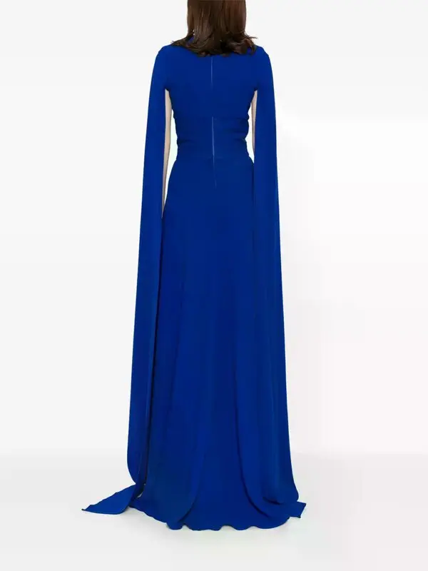 SAIID KOBEISY V-neck Kaftan
