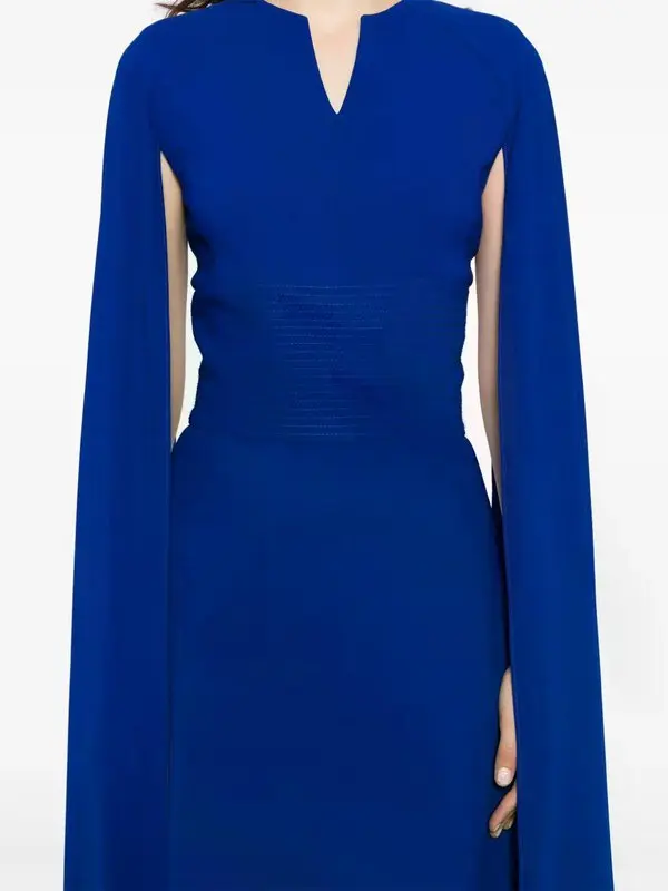 SAIID KOBEISY V-neck Kaftan