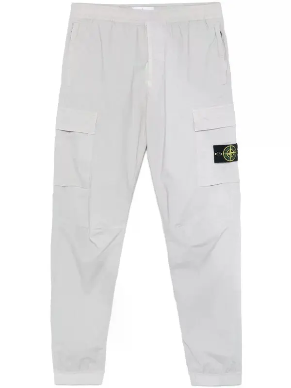 Stone Island Compass-badge Cargo Track Pants - Grey