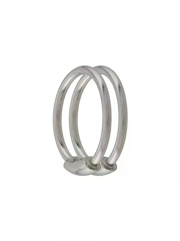 MARIA BLACK Hoop Earrings - Silver