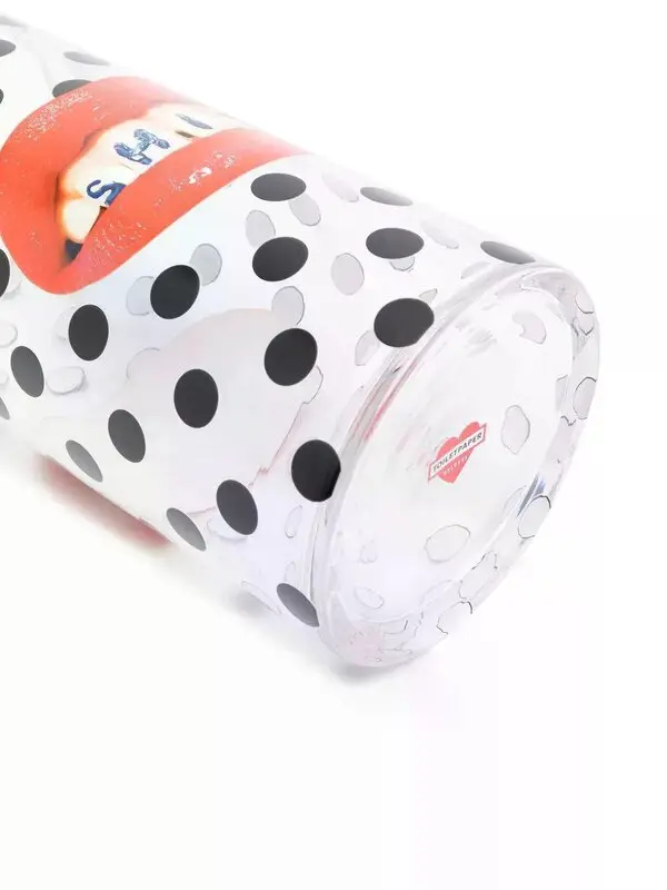 SELETTI Toiletpaper Lips-print Vase