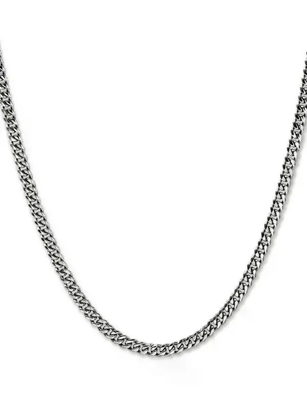 John Hardy Sterling Curb Chain Necklace - Silver