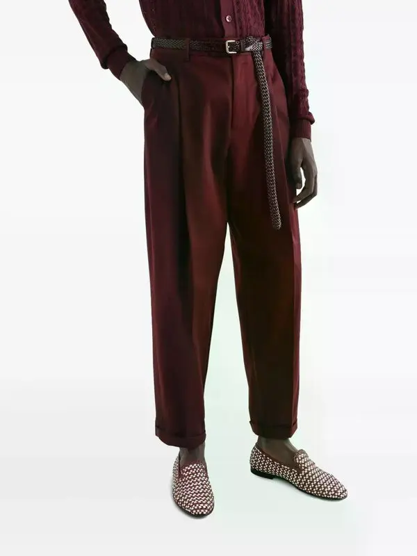 Dolce & Gabbana Folded-edge Trousers