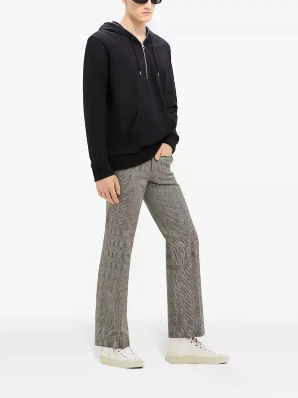 COURREGES Fleece Hoodie With Half Zip