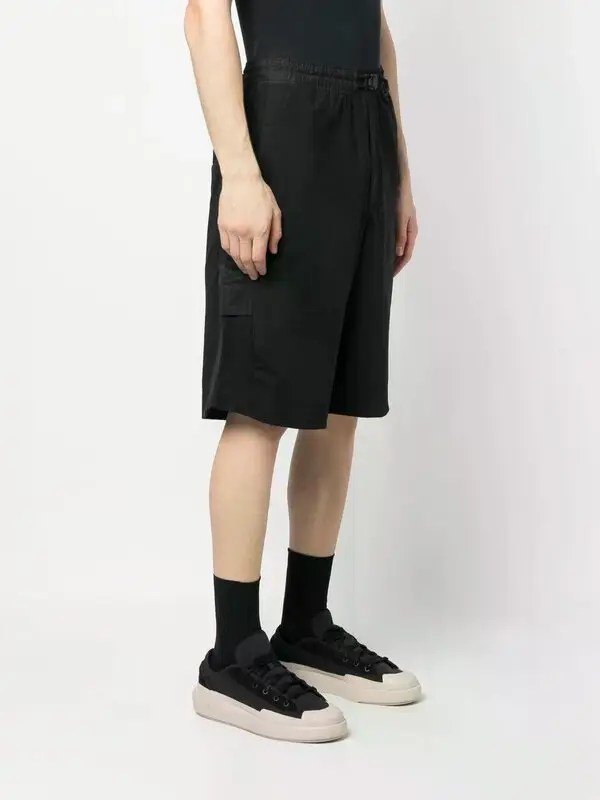 Y3 Drawstring Bermuda Shorts