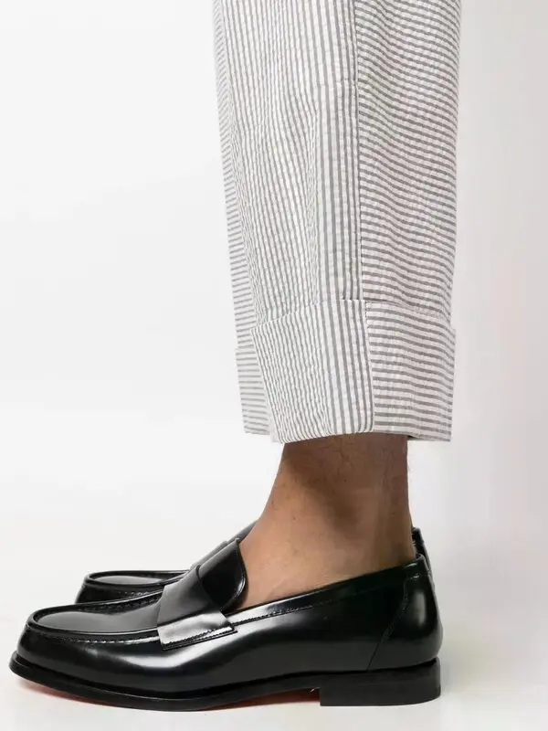 Thom Browne 4-bar Stripe Cropped Trousers