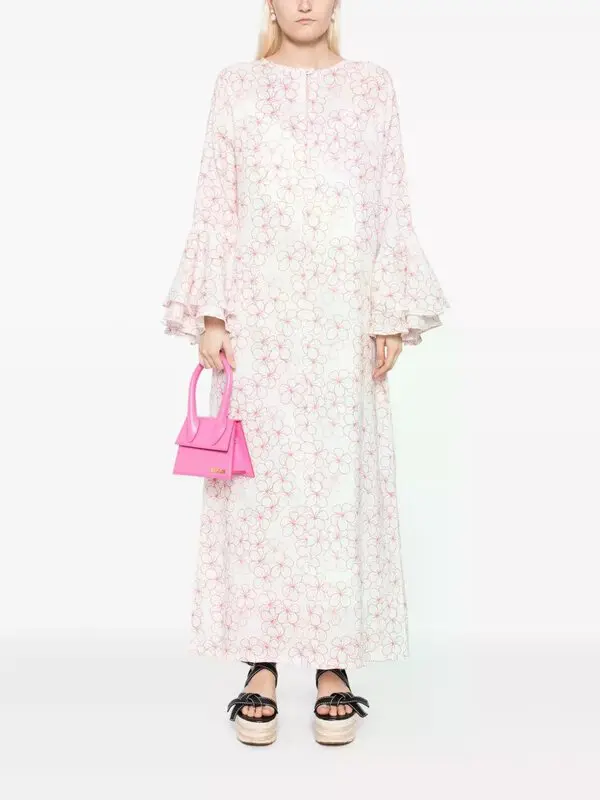 BAMBAH Floral Print Maxi Dress