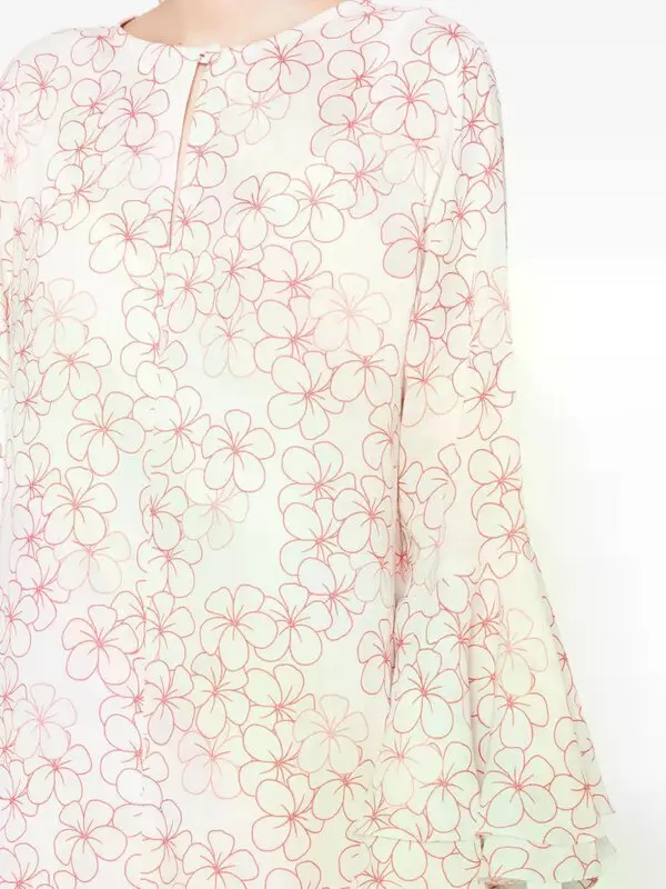 BAMBAH Floral Print Maxi Dress