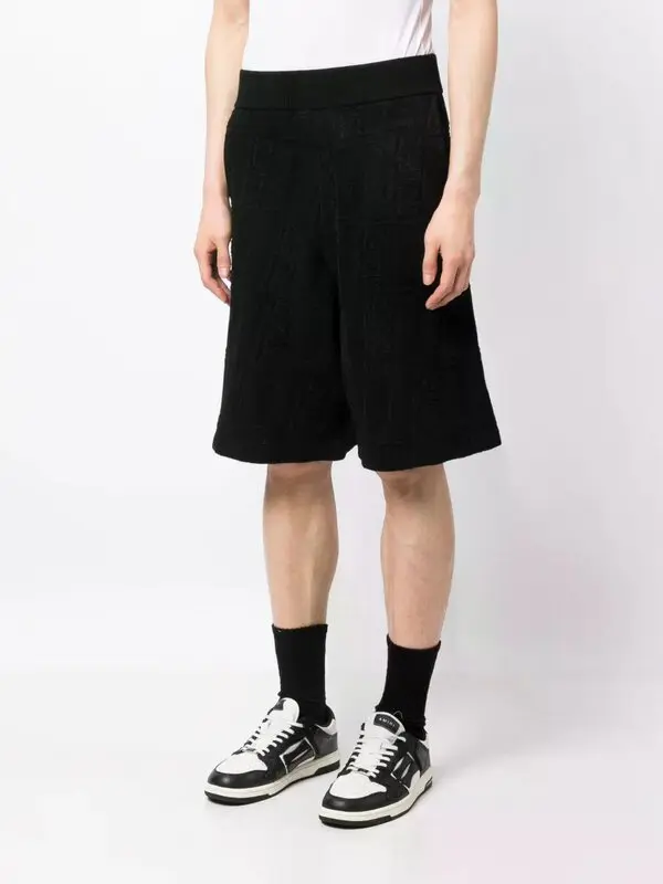 Dsquared2 Logo-print Waffle Knit Shorts