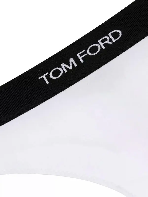 TOM FORD Logo-waistband Thong
