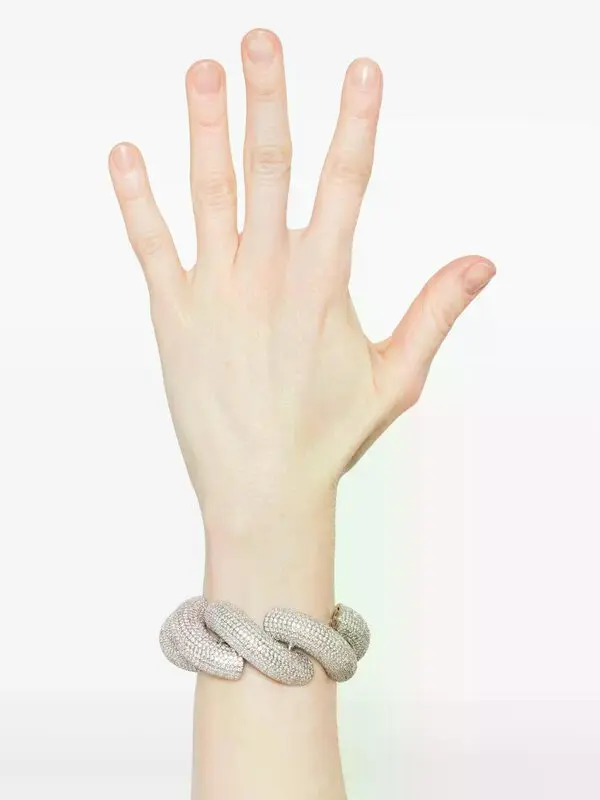 Eddie Borgo Paved Rope Bracelet