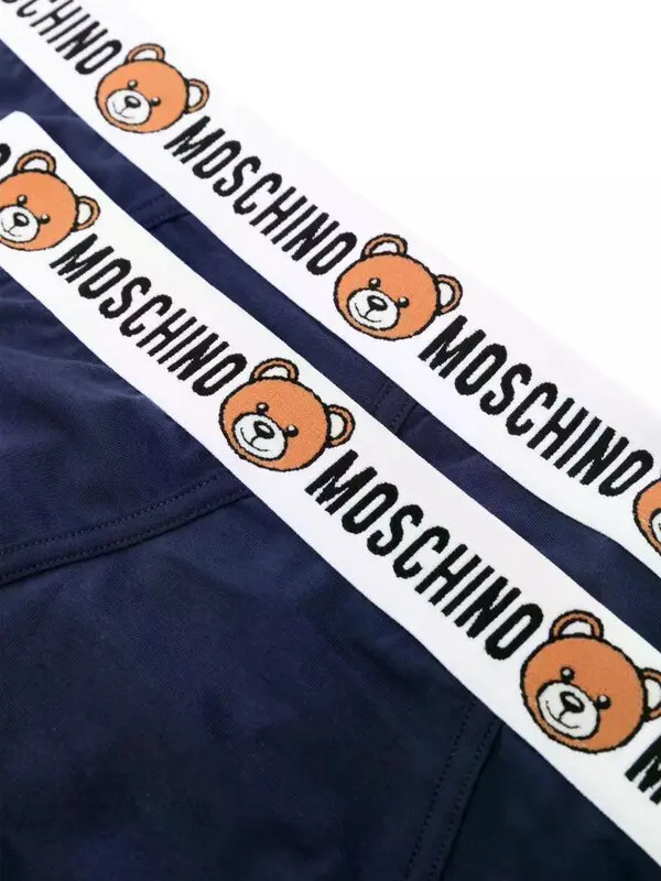 Moschino Teddy Bear Logo-trim Brief Pack