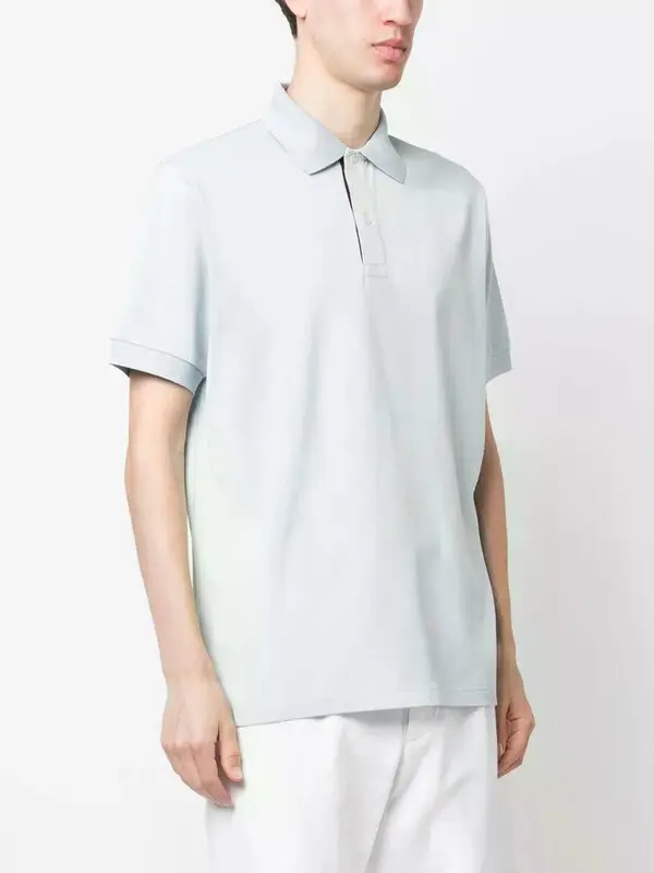 Paul Smith Cotton Polo Shirt - Blue