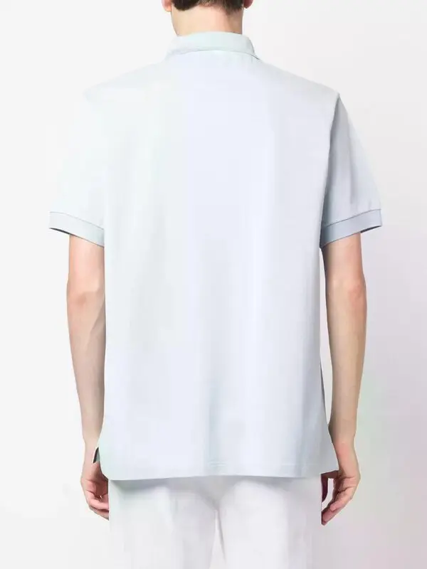 Paul Smith Cotton Polo Shirt - Blue