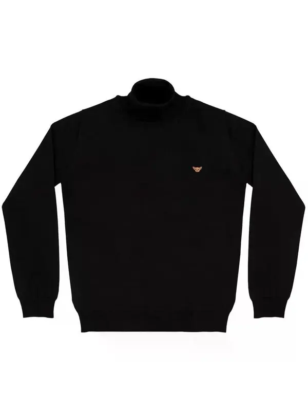 PELO FOUNDATION Appliqué High Neck Jumper