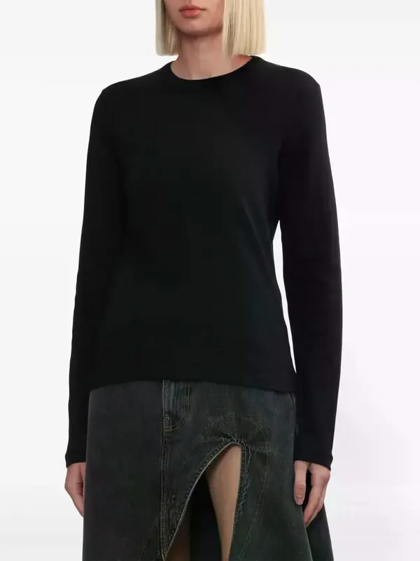 Helmut Lang Long-sleeve T-shirt With Rear Logo Print