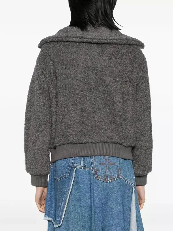 B+AB Faux Fur Zip-up Jacket