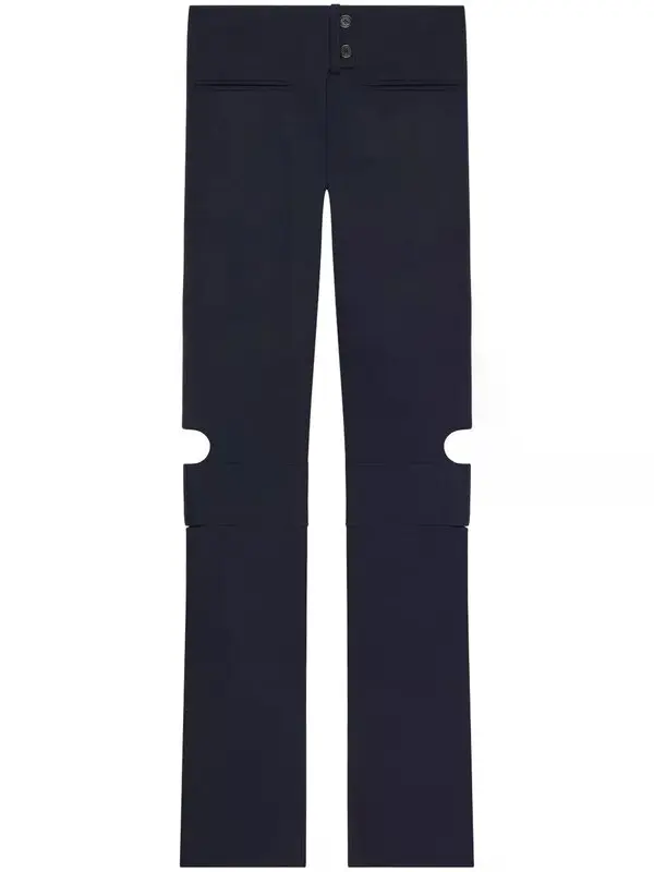 COURREGES Double Buckle Trousers