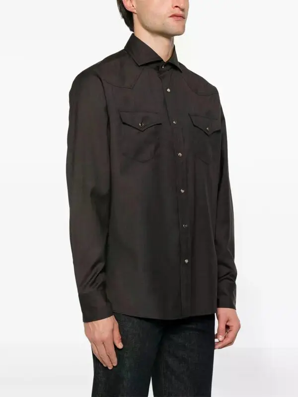 Brunello Cucinelli Virgin Wool Shirt