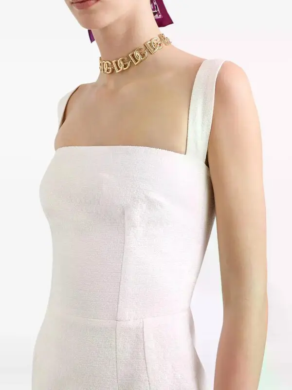 Dolce & Gabbana Mini Stretch Mat Dress