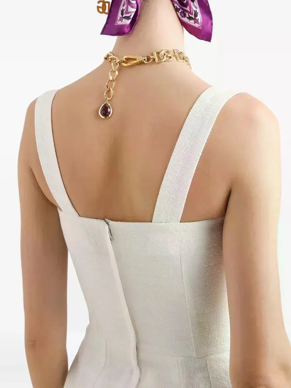 Dolce & Gabbana Mini Stretch Mat Dress
