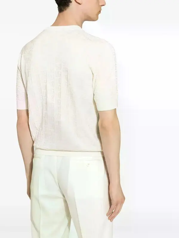 Dolce & Gabbana Dg-logo Silk Sweater