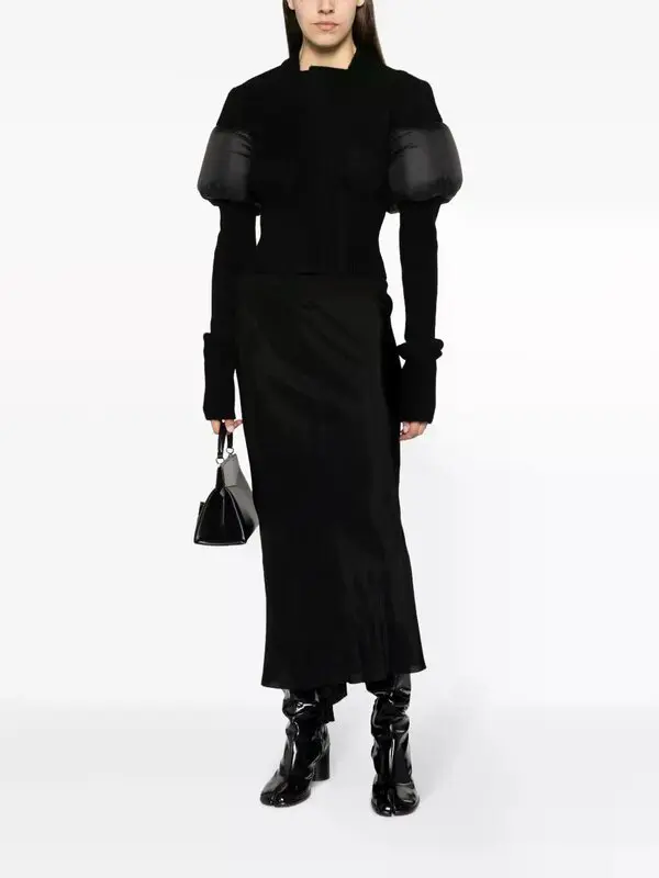 Rick Owens Cropped Panelled Jacket