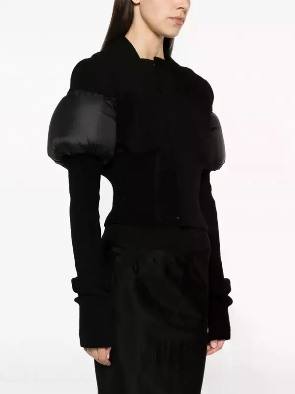 Rick Owens Cropped Panelled Jacket