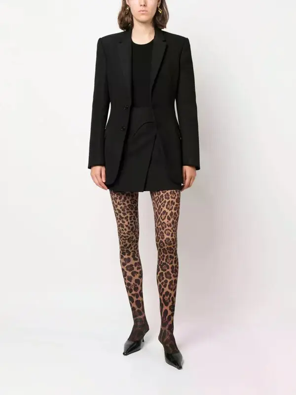 Valentino Garavani Leopard Print Tights