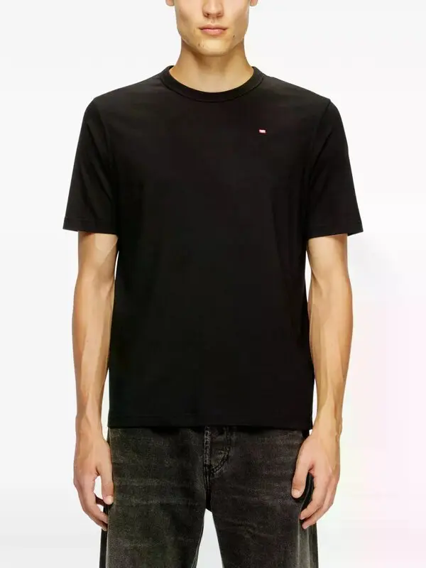 DIESEL® T-adjust-microdiv T-shirt - Black