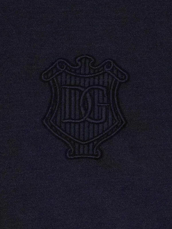 Dolce & Gabbana Heraldic Dg Logo-embroidered T-shirt