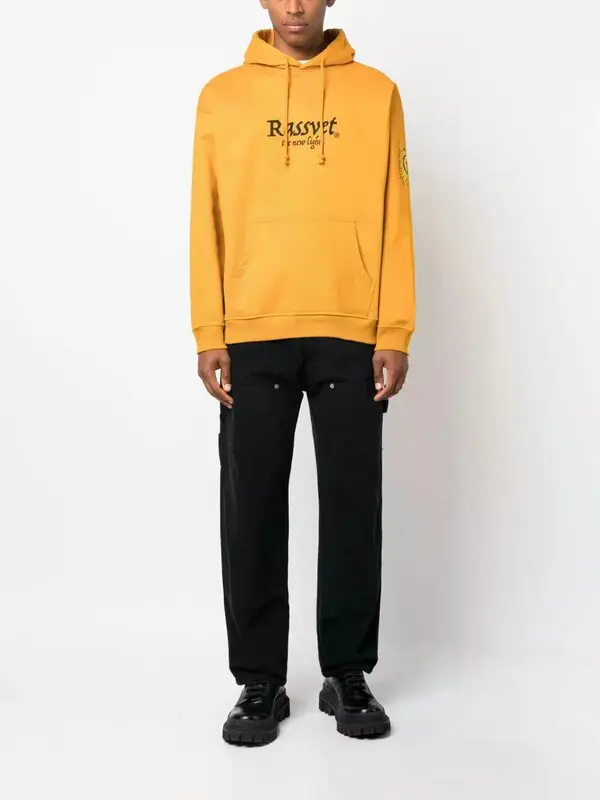 RASSVET Logo-print Drawstring Hoodie