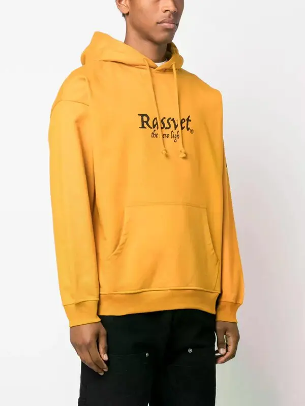 RASSVET Logo-print Drawstring Hoodie