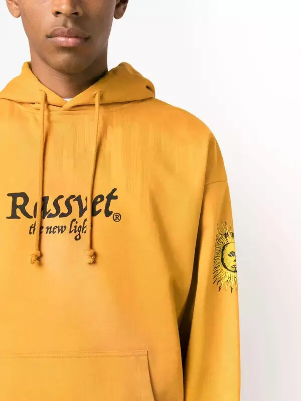 RASSVET Logo-print Drawstring Hoodie