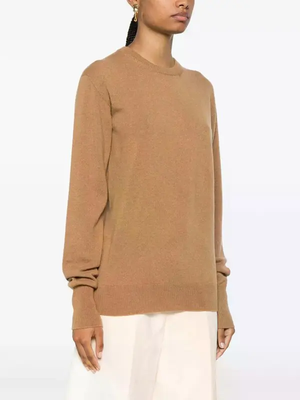 JIL SANDER Crew Neck Cashmere Jumper