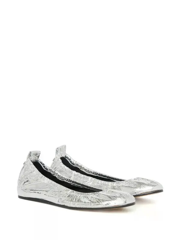 Isabel Marant Étoile Belna Ballerina Shoes - Silver