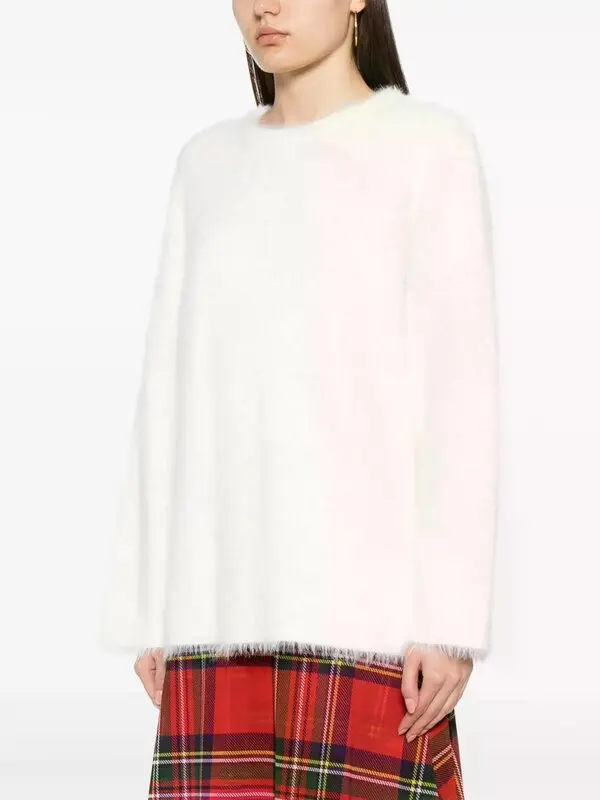 B+AB Crew Neck Brushed-effect Jumper
