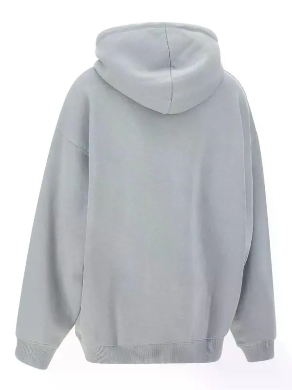 ROTATE BY BIRGER CHRISTENSEN Logo Print Drawstring Hoodie - Grey
