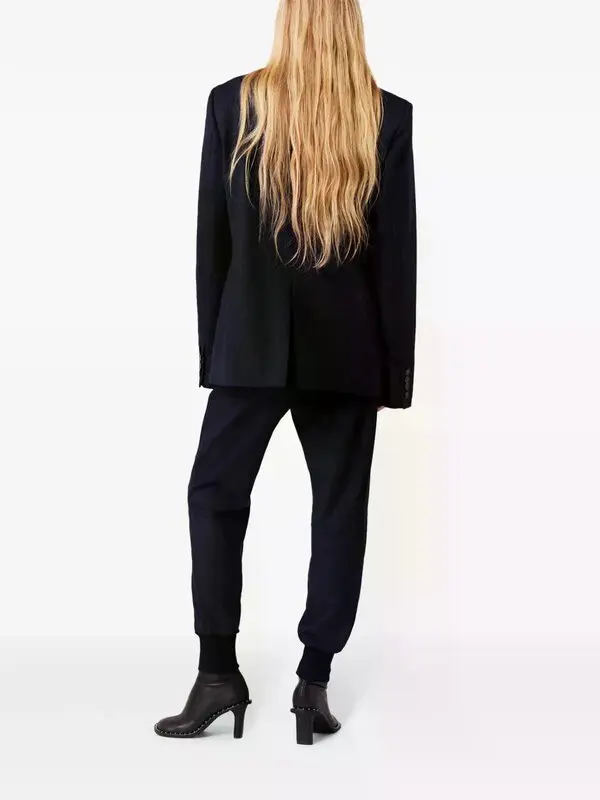 Stella McCartney Single-breasted Flannel Blazer