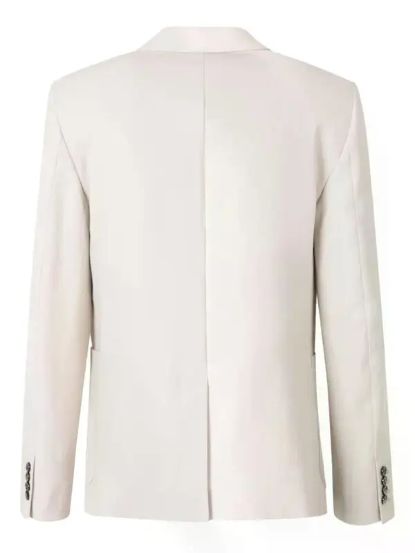 AMI Paris Wool Blazer - Neutrals