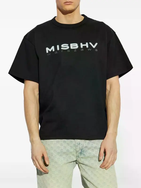 MISBHV Logo-print T-shirt - Black