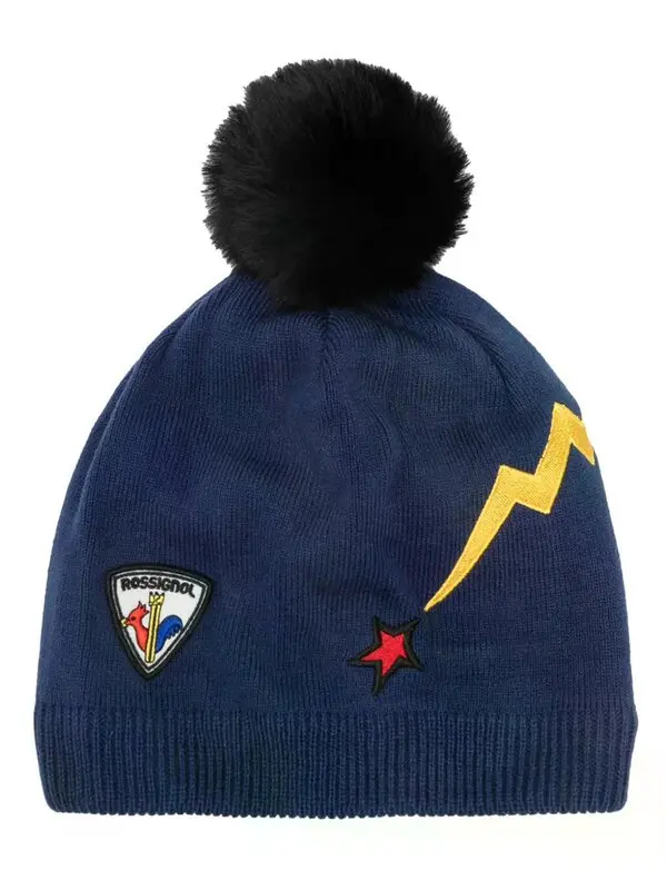 Rossignol Logo Patch Beanie - Blue
