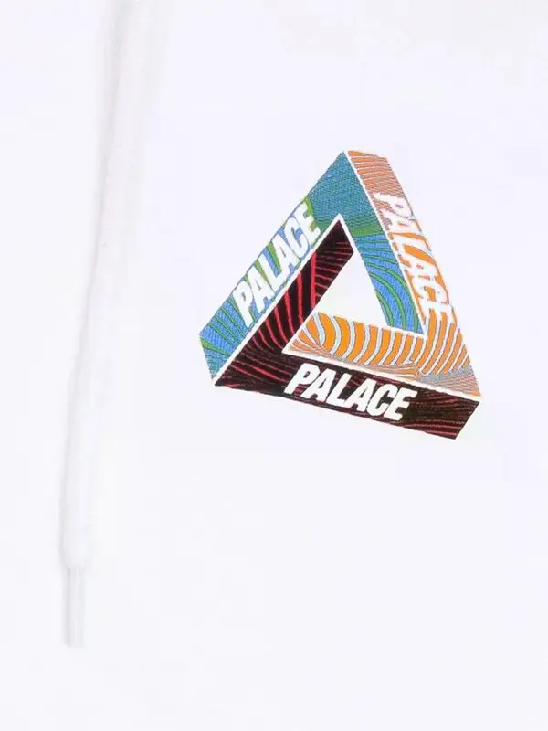 PALACE Tri-tex Logo Print Cotton Hoodie