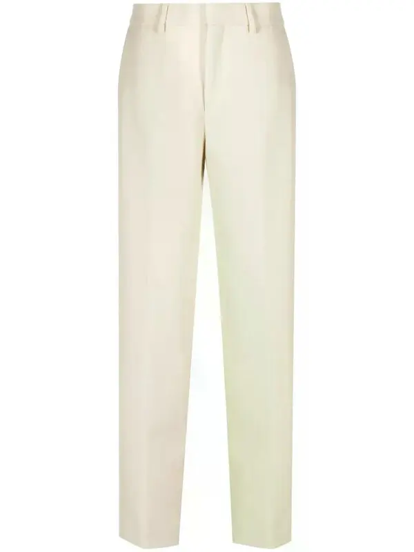 Closed Satin-finish Tailored Trousers - Neutrals