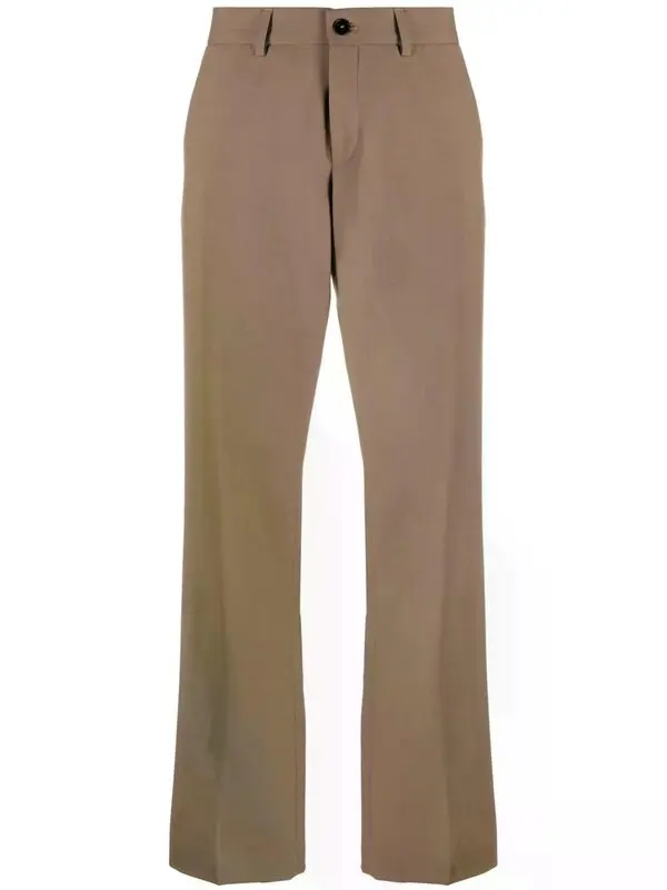 Closed Virgin Wool Blend Straight-leg Trousers