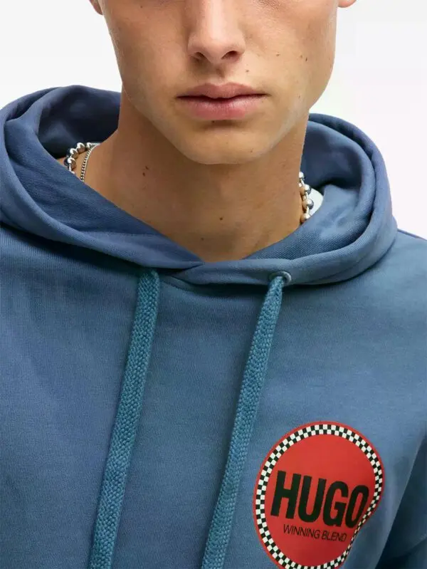 Hugo Logo-print Hoodie